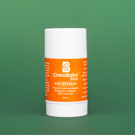 CinnaBalm Stick All Natural Outdoor Balm. Soothe Itchy Bites